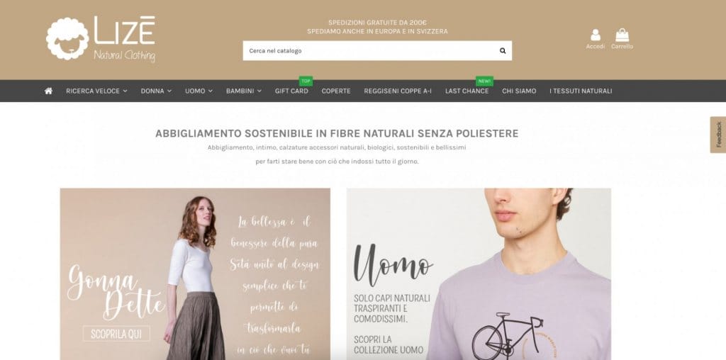 Lizè-Shop: +15% di carrello medio in Italia e in Europa con Payplug